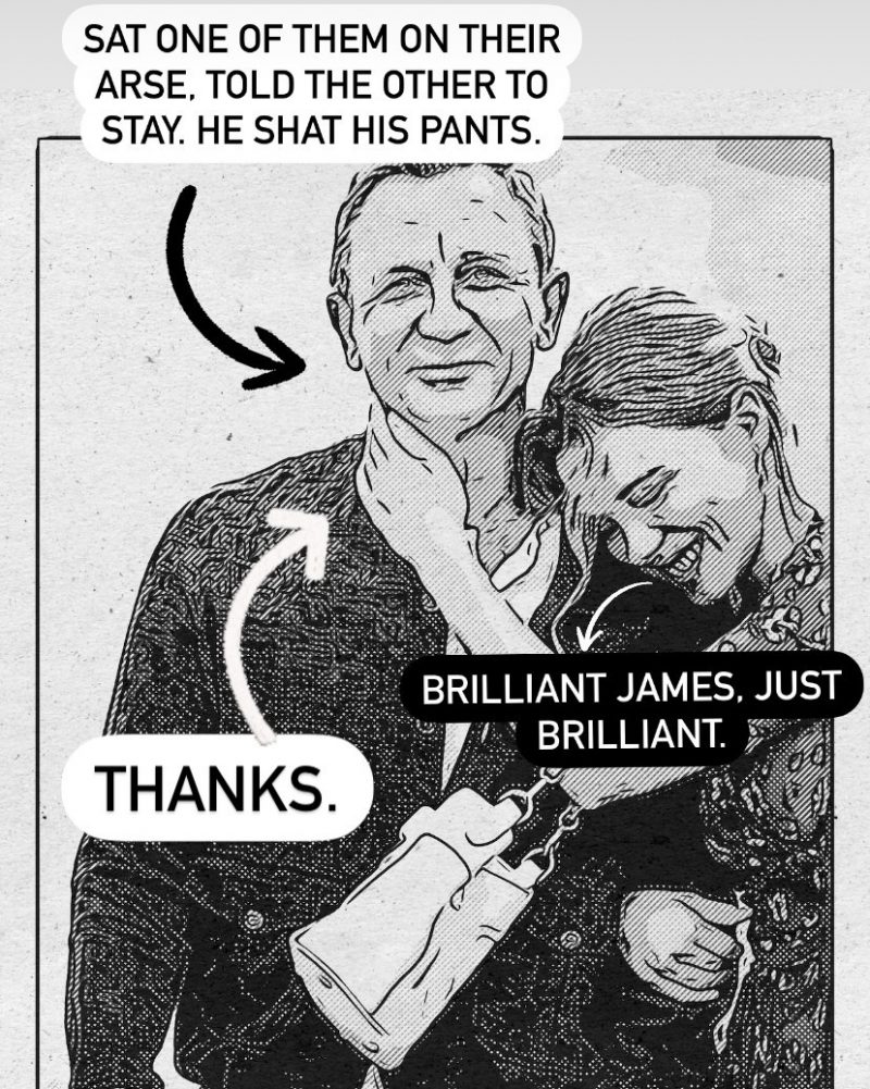 Comic Book Bond - From Tailors With Love