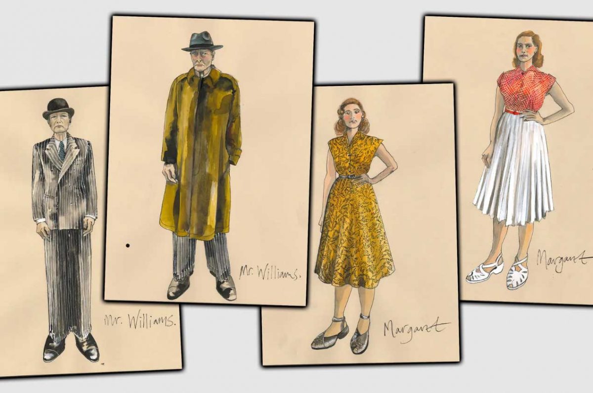 Living - Mr Williams' Pin Stripe Suit